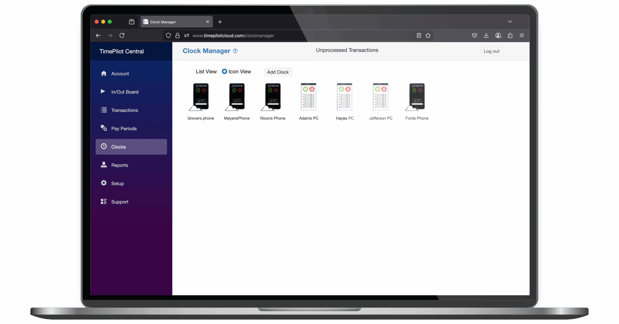 TimePilot 5 Cloud Edition - TimePilot - Time Clocks